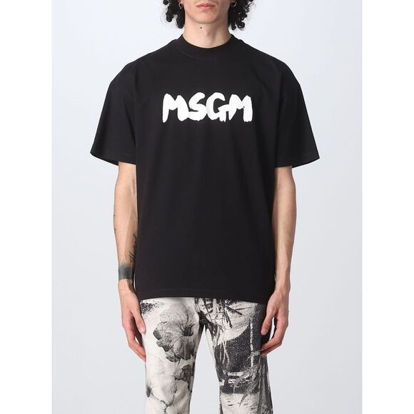 MSGM | Sweaters | Msgm Tshirt Men Black | Poshmark